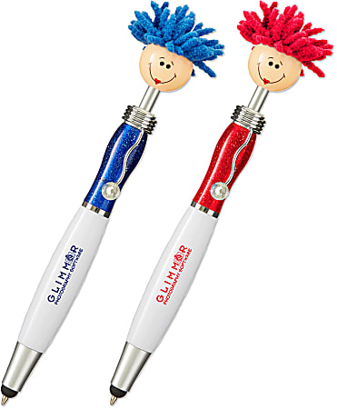 Custom Promotional Miss Moptoppers Pen Medium Point Assorted Barrel ...