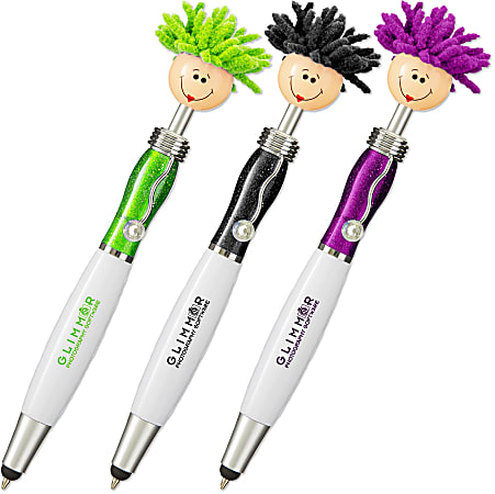 Custom Promotional Miss Moptoppers Pen Medium Point Assorted Barrel ...