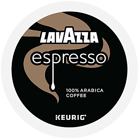 Lavazza Espresso Single Serve Keurig K Cup Pods Medium Roast Box Of 22 ...