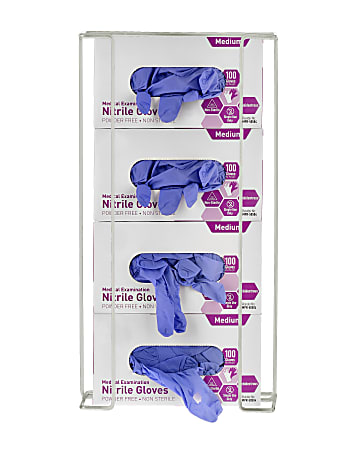 Alpine Quadruple Box Wire Glove Dispensers 20 H x 10 34 W x 3 1316 D ...