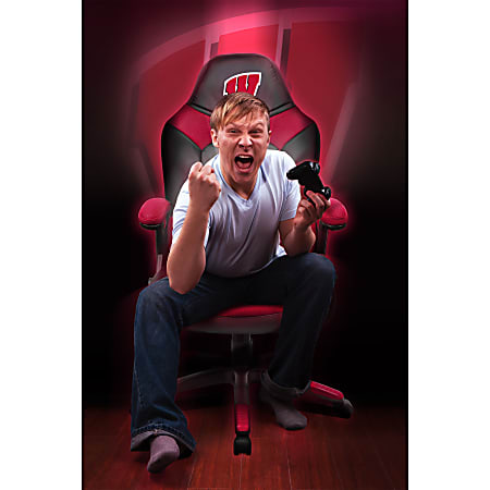 Imperial NCAA Faux Leather Oversized Computer Gaming Chair University ...