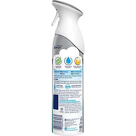 Febreze AIR Heavy Duty Air Freshener Spray Crisp Clean Scent 8.8 Oz ...