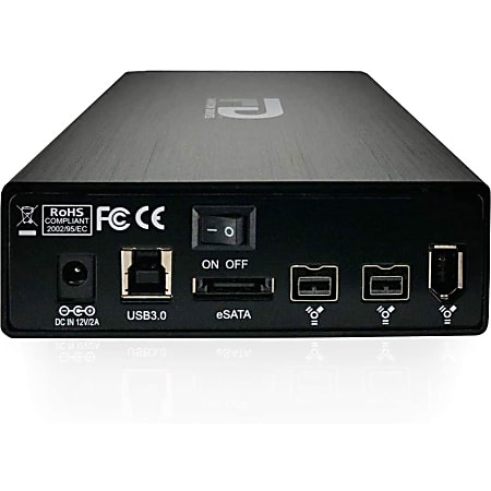 Fantom Drives 4TB External Hard Drive GF4000QU3 Black - Office Depot