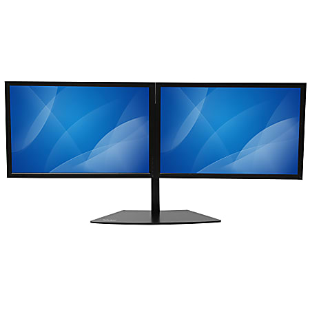 StarTech.com Dual Monitor Stand Horizontal For up to 24 VESA Monitors ...