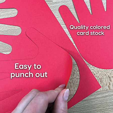FreshCut Crafts Punch Out Paper Cutouts Back to School Shapes ...