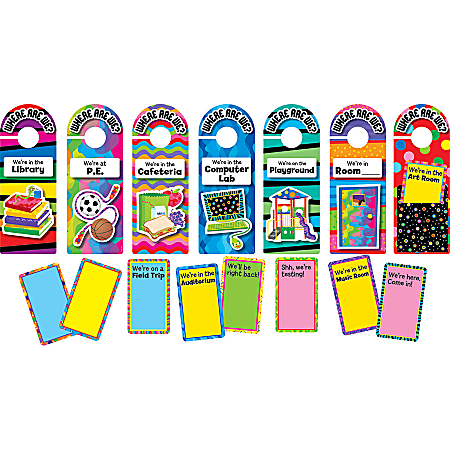Creative Teaching Press Where Are We Door Hangers Mini Bulletin Board ...