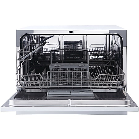 Magic Chef 6 Place Setting Countertop Dishwasher Countertop 6 Place ...