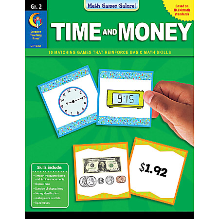 Creative Teaching Press Math Games Galore Time And Money Grade 2 ...