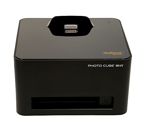 VuPoint Solutions Photo Cube Wi Fi Portable Photo Printer - Office Depot