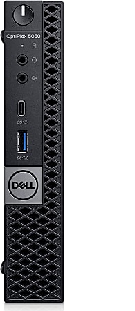 Dell Optiplex 5060 Micro Refurbished Desktop PC Intel i5 16GB Memory 512GB Solid State Drive ...