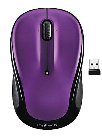 Logitech M325s Wireless Mouse Vivid Violet - Office Depot