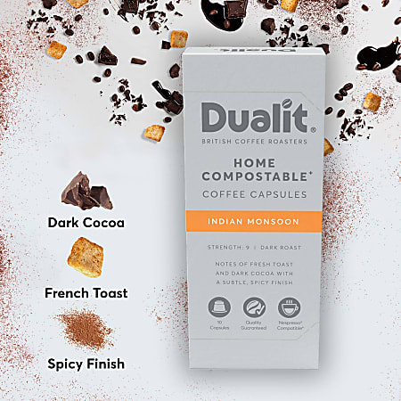 Dualit And Nespresso Compatible Coffee NX Pods Indian Monsoon Espresso ...