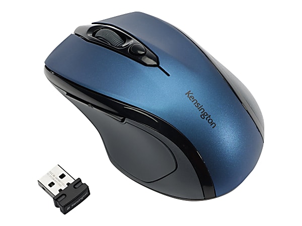 Kensington Pro Fit Mid Size Mouse right handed optical wireless 2.4 GHz ...
