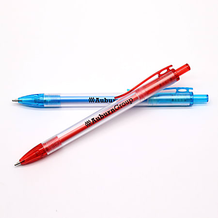 Custom Promotional Crystal Brite Pen 1.0 mm Black Ink - Office Depot