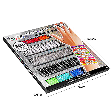 Fashion Angels Tell Your Story Alphabet Bracelet And Jewelry Bead Kit ...