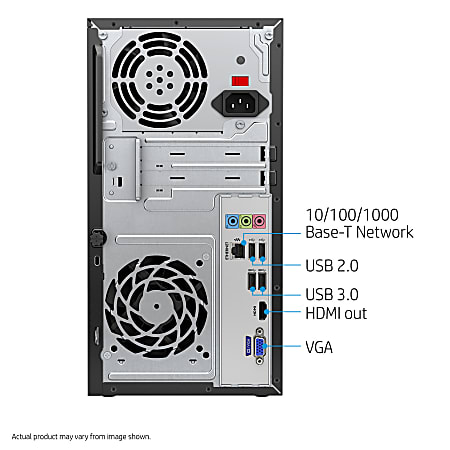 HP Pavilion 510 p030 Desktop PC Intel Core i7 12GB Memory 1TB Hard ...