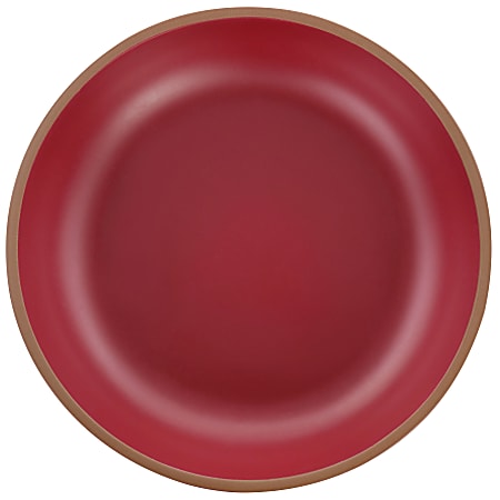 Gibson Home Rockabye 4 Piece Melamine Dinner Bowl Set 8 12 Dark Pink ...