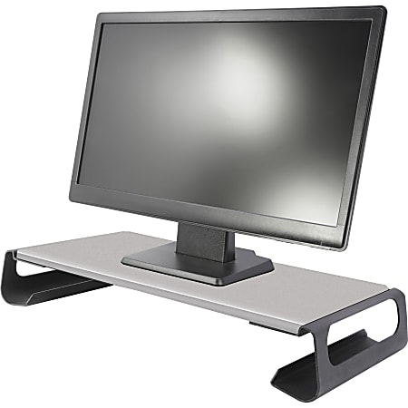 Kantek Contemporary Monitor Riser 3.20 H x 19.10 W x 9.80 D Steel ...