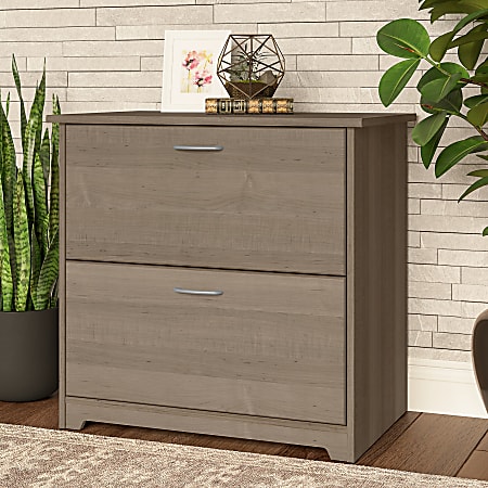 Bush Furniture Cabot 31 14 W x 19 47 D Lateral 2 Drawer File Cabinet ...