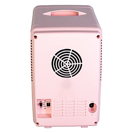 pink mini fridge
