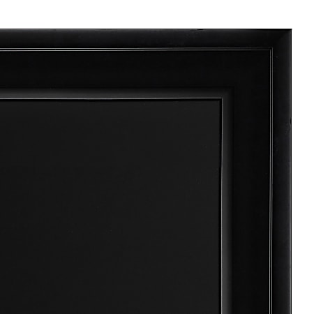 DesignOvations Bosc Magnetic Framed Chalkboard 43 12 x 27 12 Black ...