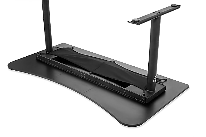 Arozzi Arena 63 W Gaming Desk Pure Black Office Depot