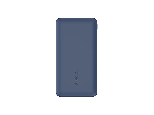 BoostCharge 15W Power Bank 10K Blue - Office Depot