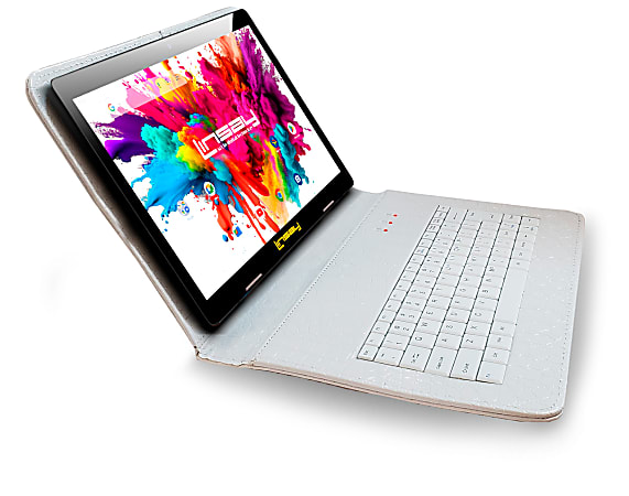 NEW LINSAY 10.1 Octa Core 256GB Storage Android 15 Tablet with White ...