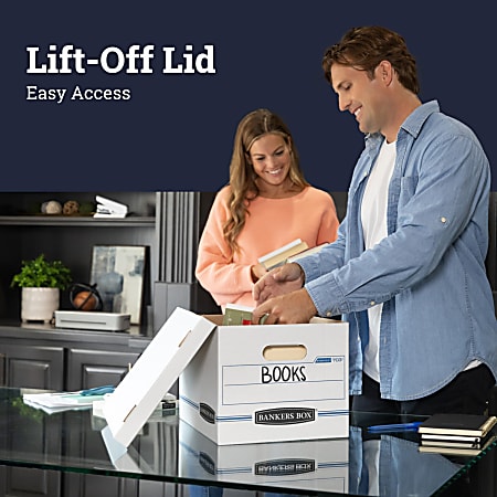 Bankers Box StorFile Standard Duty Storage Boxes LetterLegal Size 10 x ...