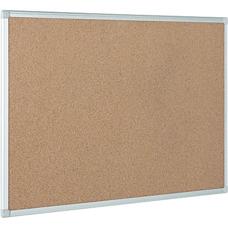 MasterVision Earth Cork Board 24 x 36 80percent Recycled Aluminum Frame ...