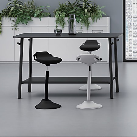 Kore Design Office Adjustable Pivot Stool Black KDOP5652BA - Office Depot