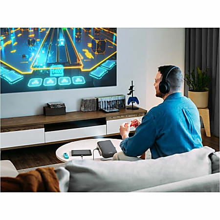 ViewSonic M1X Portable LED Projector with Smart Stand Harman Kardon ...