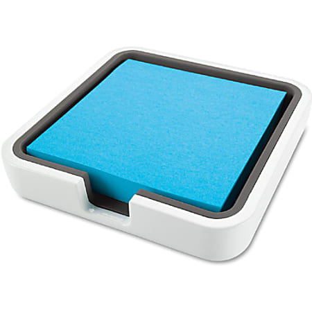 blue post it note dispenser