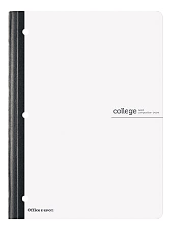 Office Depot Brand Composition Notebook 8 12 x 11 College Ruled 80 ...