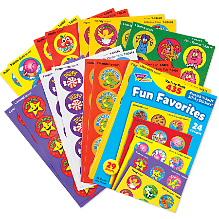Trend Stinky Stickers Fun Favorites 435 Stickers Per Pack Set Of 2 ...