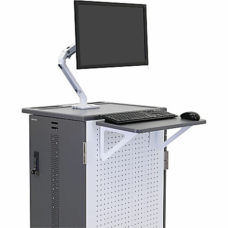 Ergotron YES36 Adjusta Charging Cart Mobile Makerspace 60 lb Capacity 4 ...