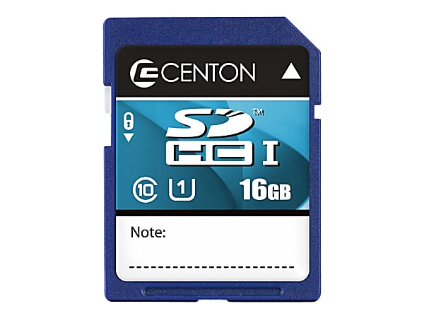 Centon SDHC UHS I Flash Memory Card 16GB - Office Depot