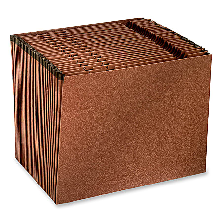 Oxford Daily Expanding File Letter Size 100percent Recycled Red Brown ...