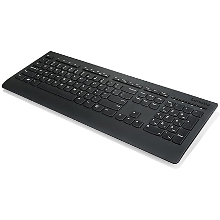 Lenovo Keyboard Wireless Connectivity RF USB Interface Spanish Latin ...
