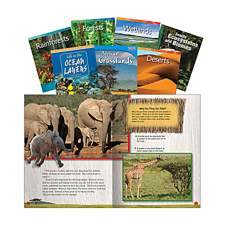 Teacher Created Materials Biomes And Ecosystems Book Set Grades 2 4 Set ...