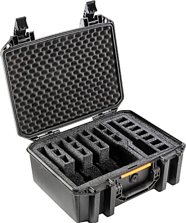 Pelican Polyethylene Vault V300PF5 Universal 5 Pistol Case 18 H x 14 14 ...