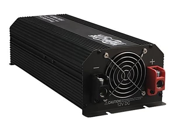 Tripp Lite Compact Inverter 1800W 12V DC to 120V AC 2 Outlets GFCI 5 ...