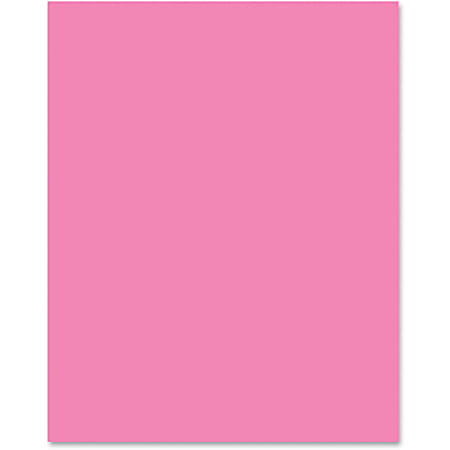 Pacon Peacock 100percent Recycled Coated Poster Board 22 x 28 Hot Pink ...