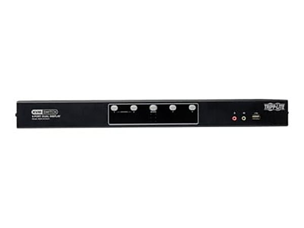 Tripp Lite 4 Port Dual Monitor DVI KVM Switch with Audio and USB 2.0 ...