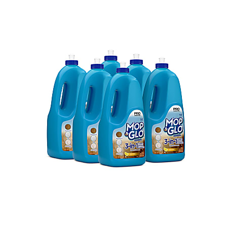 Professional Mop Glo Triple Action Floor Shine Cleaner 64 Oz Bottle ...
