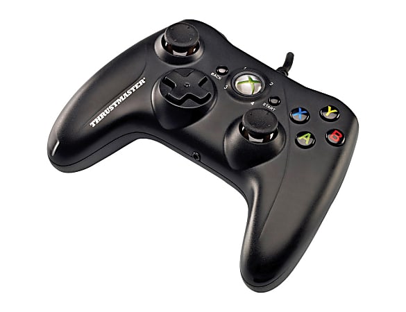 Xbox 360 Thrustmaster 4460091 GPX Gamepad For Black - Office Depot