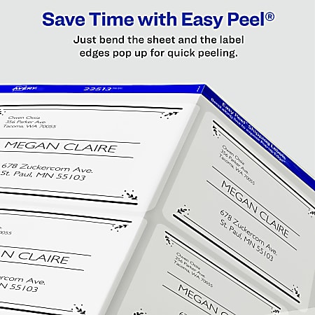 Avery Matte Shipping Labels With Sure Feed Technology 5664 Rectangle 3 ...