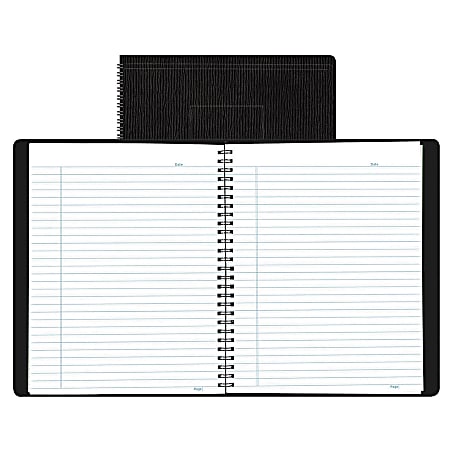 Blueline EcoLogix 100percent Recycled Wirebound Notebook 7 18 x 8 78 1 ...