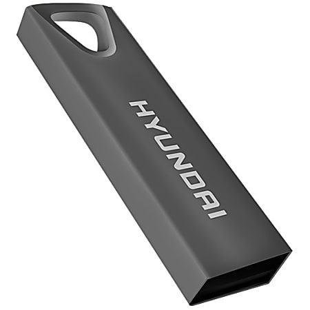 Hyundai Bravo Deluxe SPACE GRAY Keychain USB 2.0 Flash Drive 32GB Metal ...