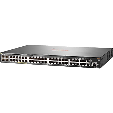 HPE Aruba 2930F 48G PoE 4SFP Switch 48 Ports Manageable 10 Gigabit ...